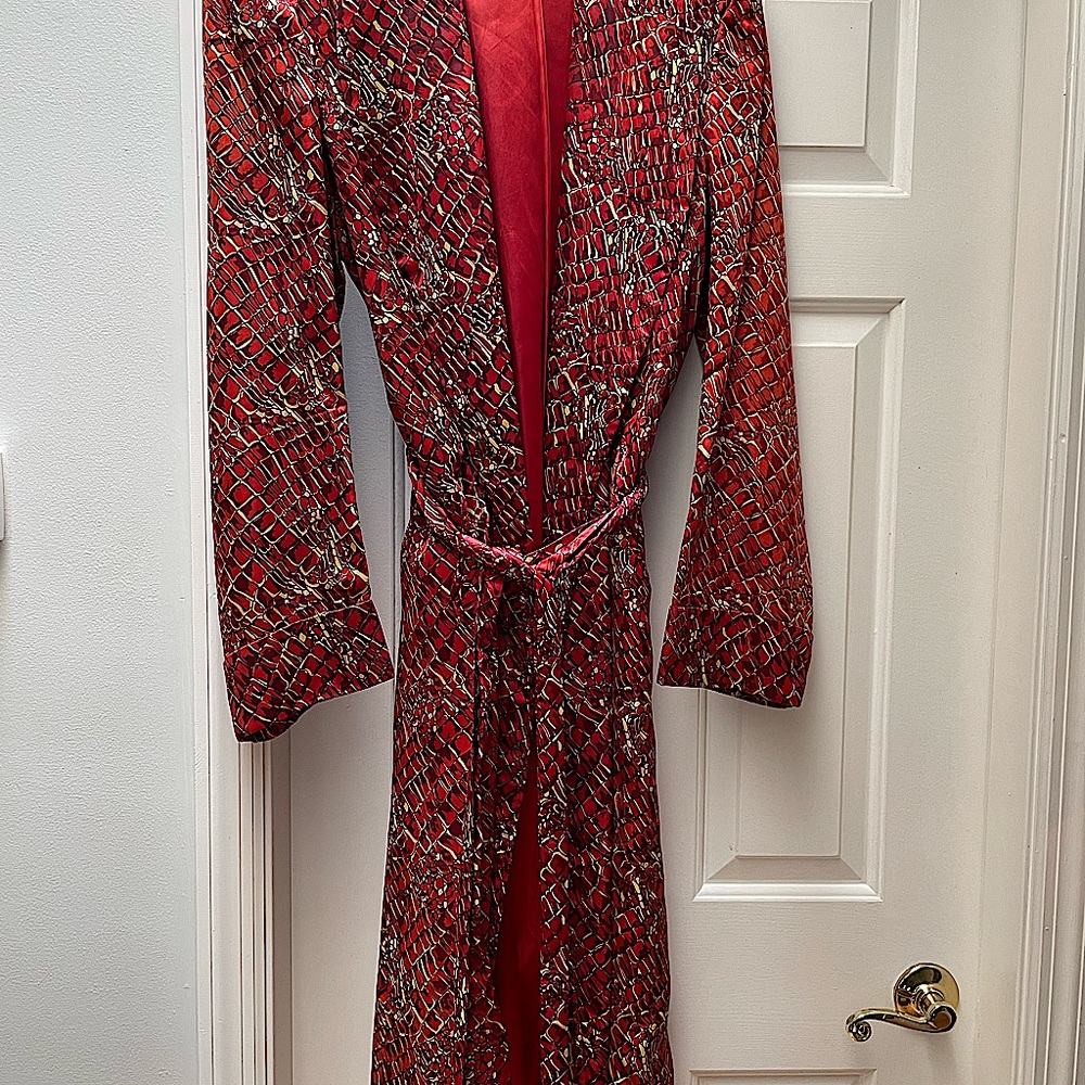 Gorgeous 1940’s-50’s Vintage “Royal Robes” Silk & Ray… - Gem